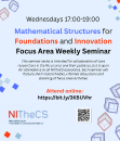 NITheCS Mathematical Structures for Foundations and Innovation Focus ...