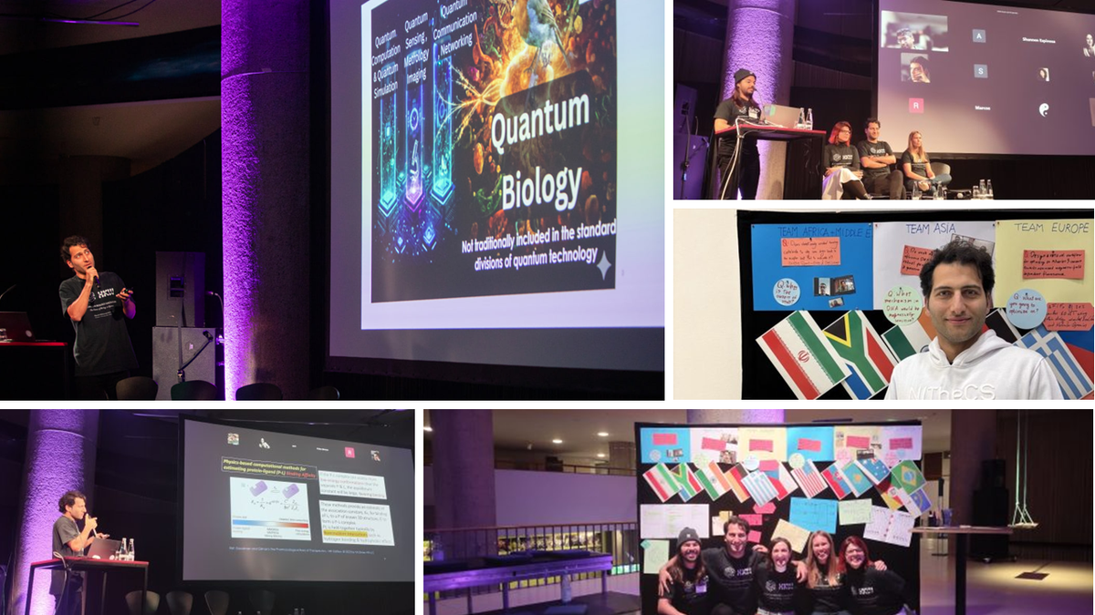 Quantum@SUN Researcher Leads Team at first global Quantum Biology Hackathon